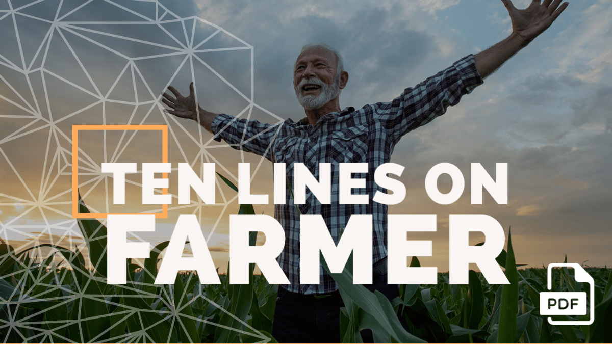 10 Lines on Farmer in English [3 Examples] - English Compositions